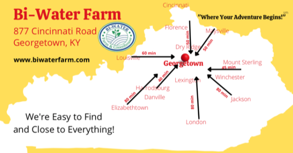 Bi-Water Farm & Greenhouse | Georgetown, KY | Outdoor Family Fun